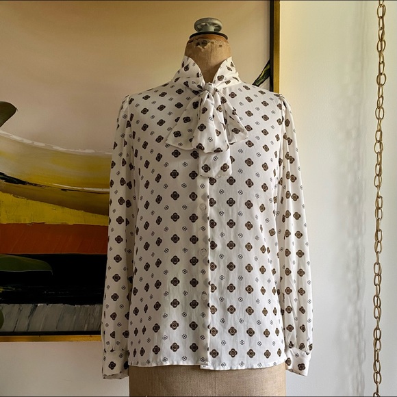 Premise | Tops | Pattern Secretary Top | Poshmark